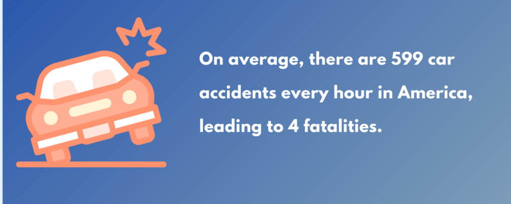 How Many Car Accidents Occur Each Second, Minute, Hour, Day, Month ...